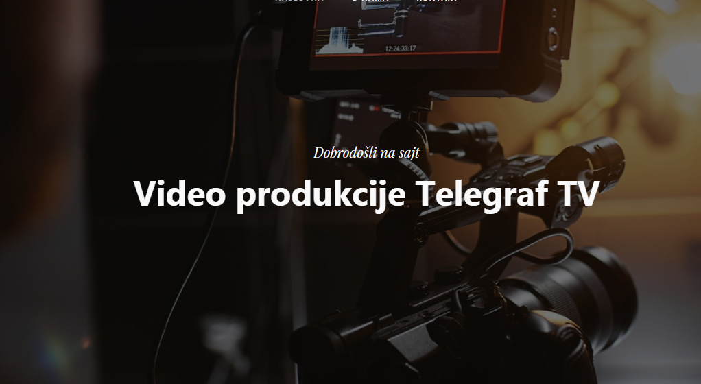 Video produkcija Telegraf TV